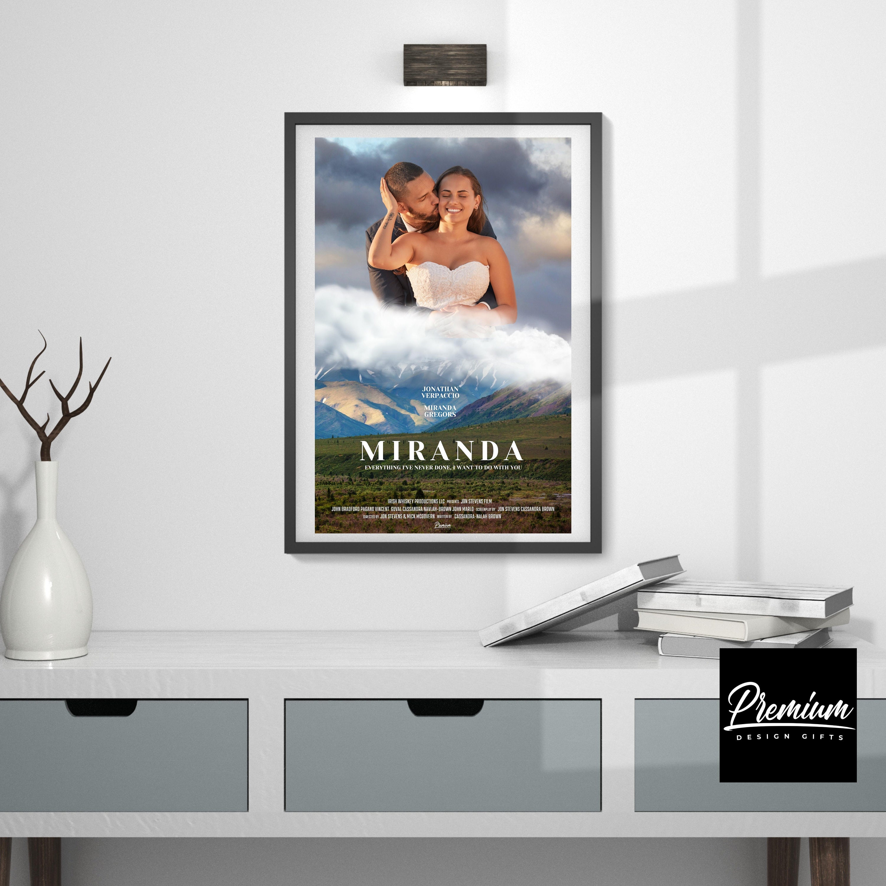 Custom Movie Poster Customized Movie Posters for Couples - Etsy