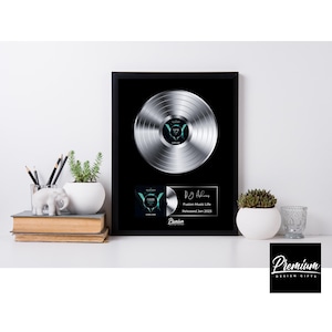 Custom Plaque | Personalized Plaque | Vinyl Poster | Frame Award Record ...