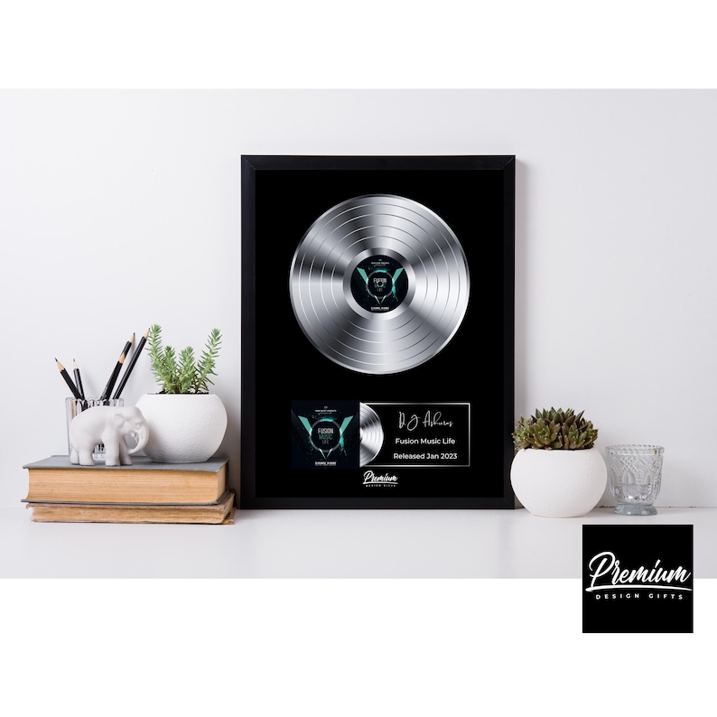Custom Plaque | Personalized Plaque | Vinyl Poster | Frame Award Record ...
