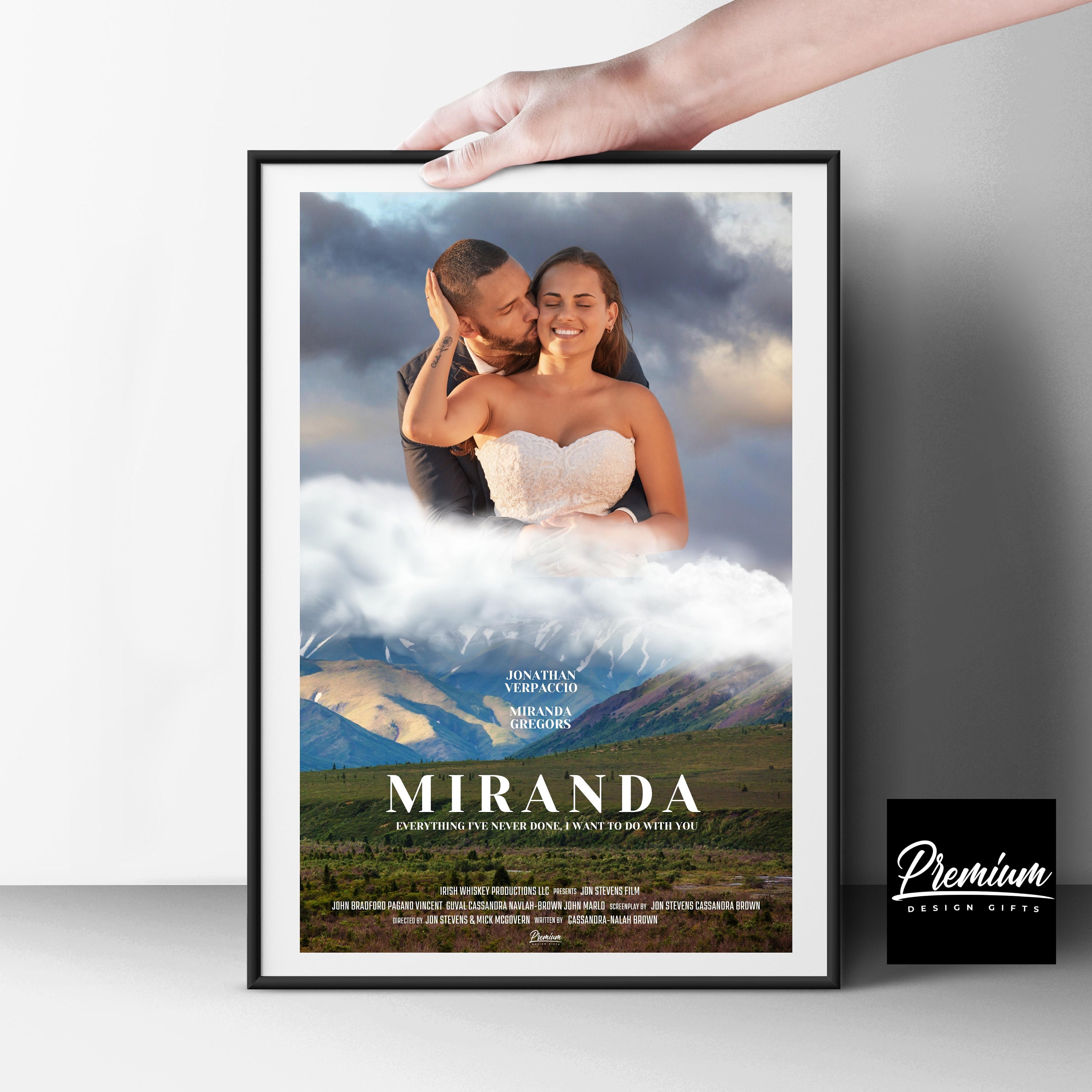 Custom Movie Poster Customized Movie Posters for Couples - Etsy