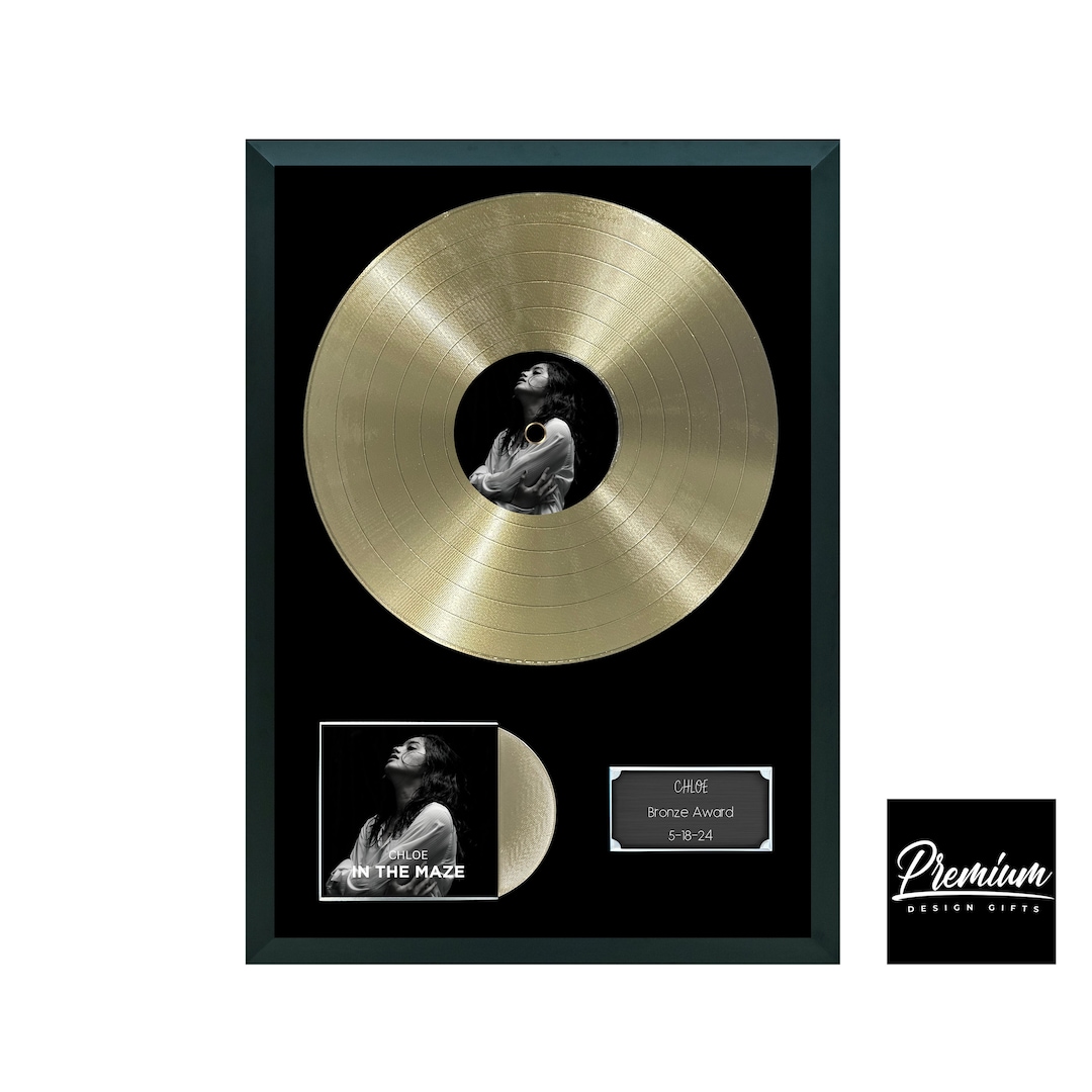 Custom Plaque | Personalized Plaque | Vinyl Portrait | Framed Award ...
