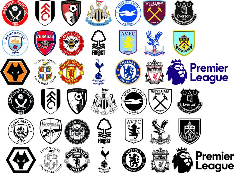 England Football League. Premier League Svg Png Dxf Eps Pdf Svg File ...
