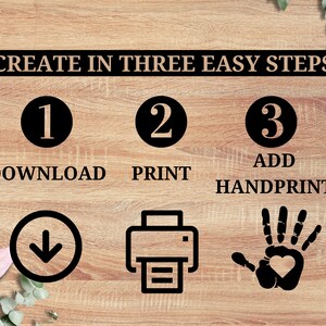 Grandma Handprint Sign, Handprint Sign, Grandparents Day Handprint ...