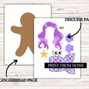 Disguise a Gingerbread Man, Gingerbread in Disguise Printable ...