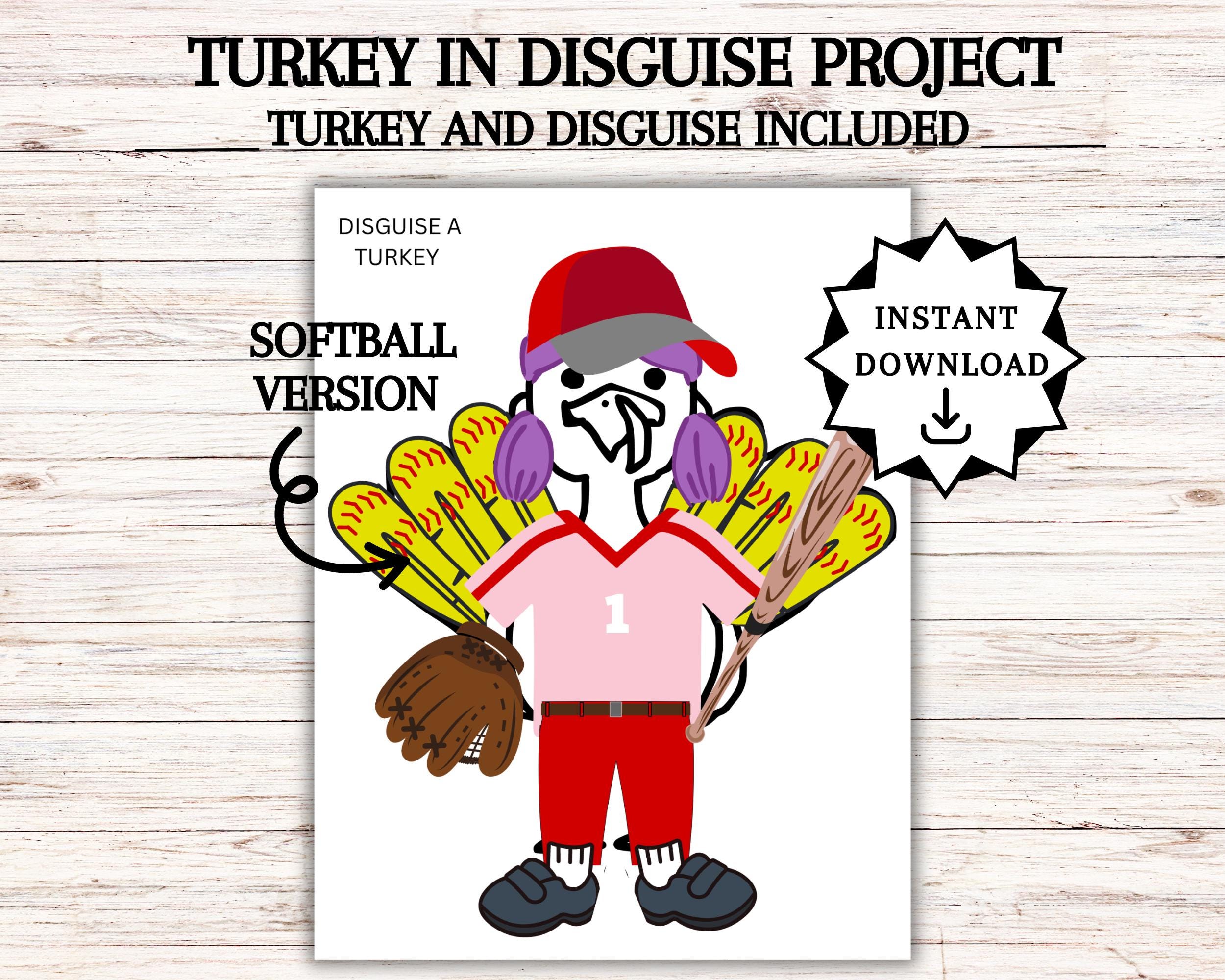 Disguise a Turkey, Turkey in Disguise Printable, Thanksgiving ...
