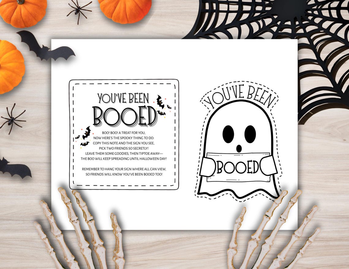 We’ve Been Booed Printable Kit, Neighborhood Boo Game, You’ve Been ...