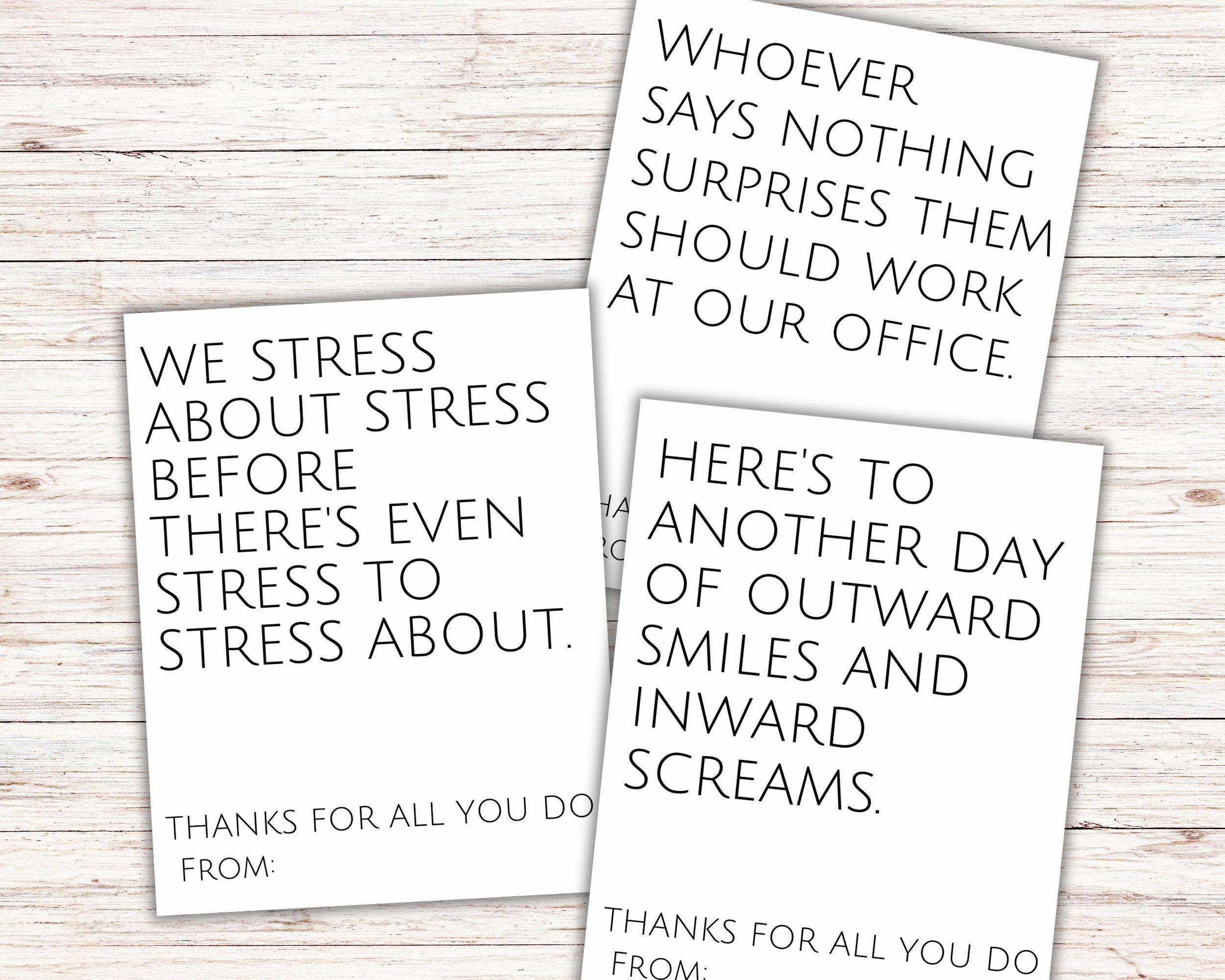 Funny Employee Appreciation Day, Printable Employee Appreciation Cards ...