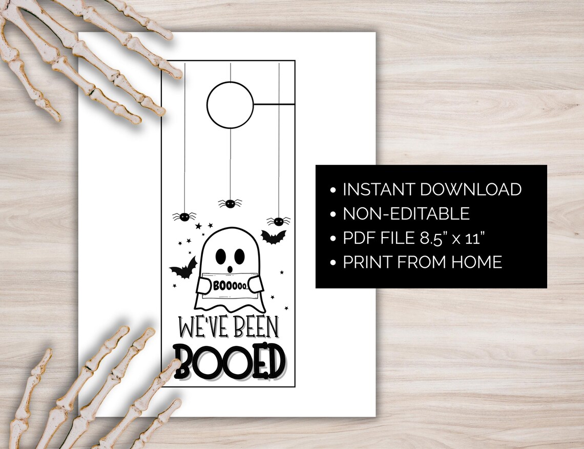 We’ve Been Booed Printable Kit, Neighborhood Boo Game, You’ve Been ...