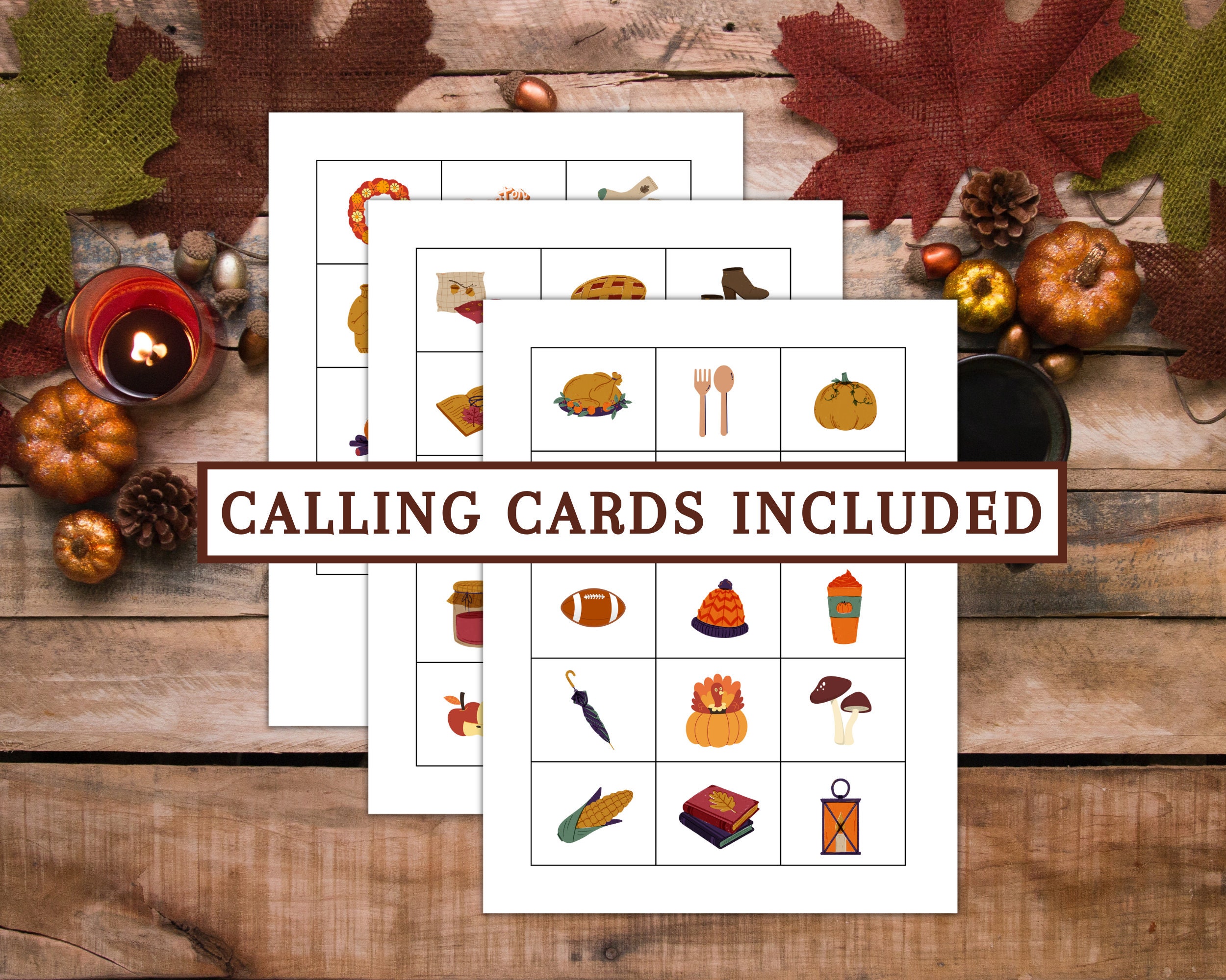 Thanksgiving Bingo, Bingo Cards, Thanksgiving Family Games ...