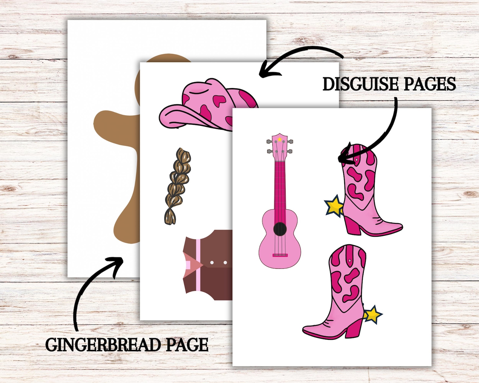 Disguise a Gingerbread Man, Gingerbread in Disguise Printable ...