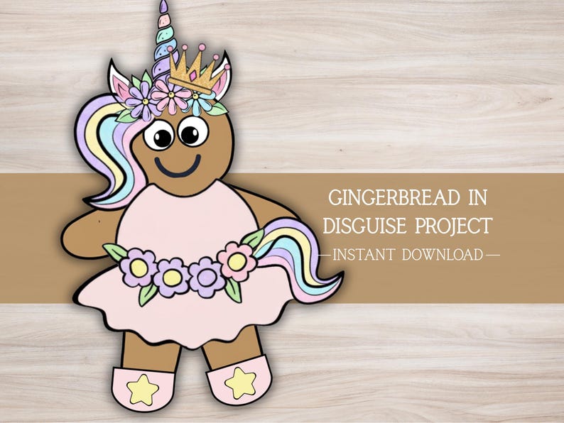 Disguise a Gingerbread Man, Gingerbread in Disguise Printable ...