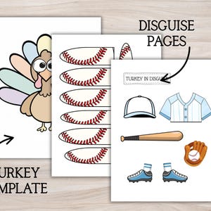 Disguise a Turkey, Turkey in Disguise Printable, Thanksgiving ...