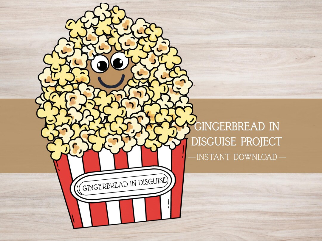 Disguise a Gingerbread Man, Gingerbread in Disguise Printable ...