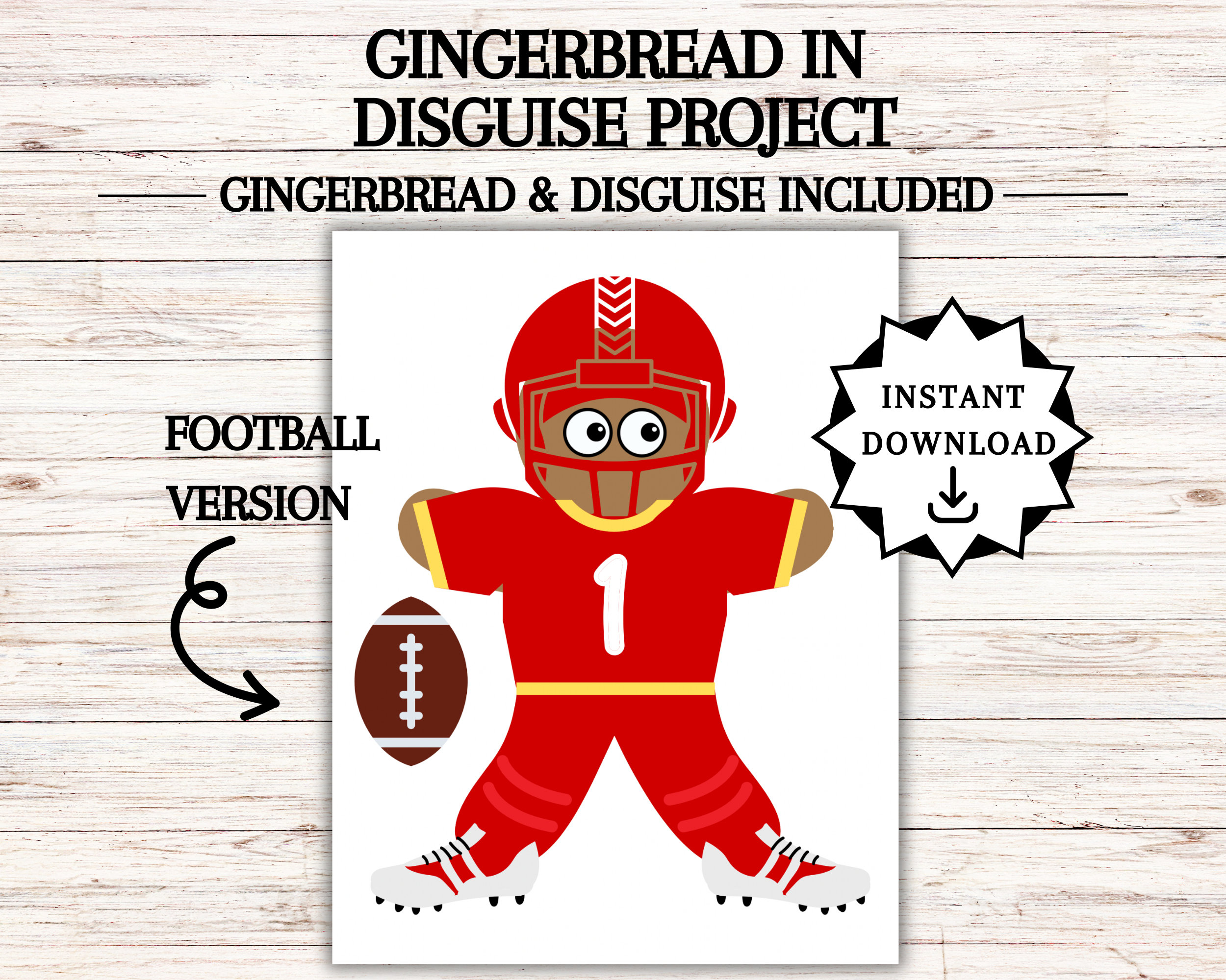 Disguise a Gingerbread Man, Gingerbread in Disguise Printable ...