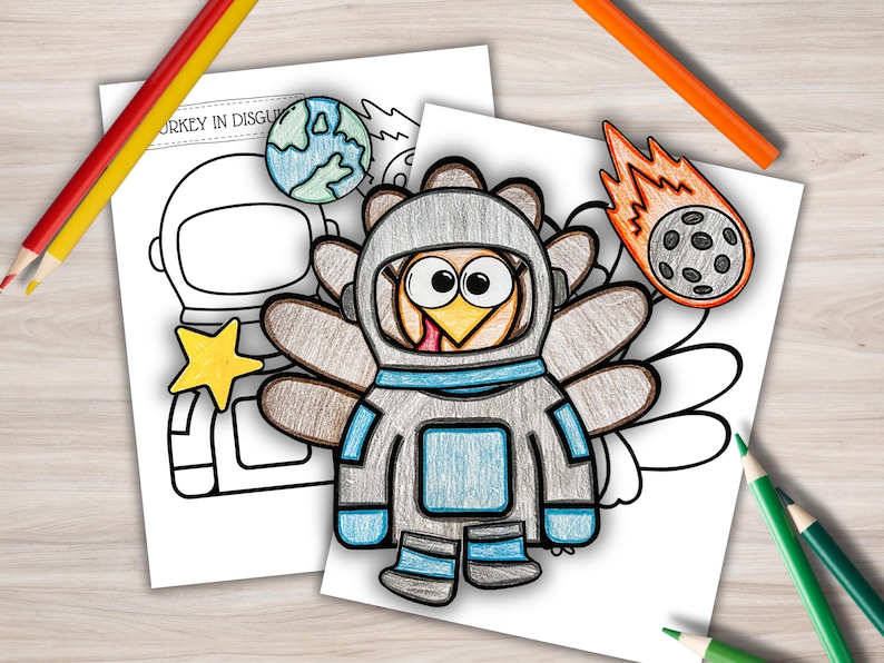 Disguise a Turkey, Turkey in Disguise Printable, Thanksgiving ...