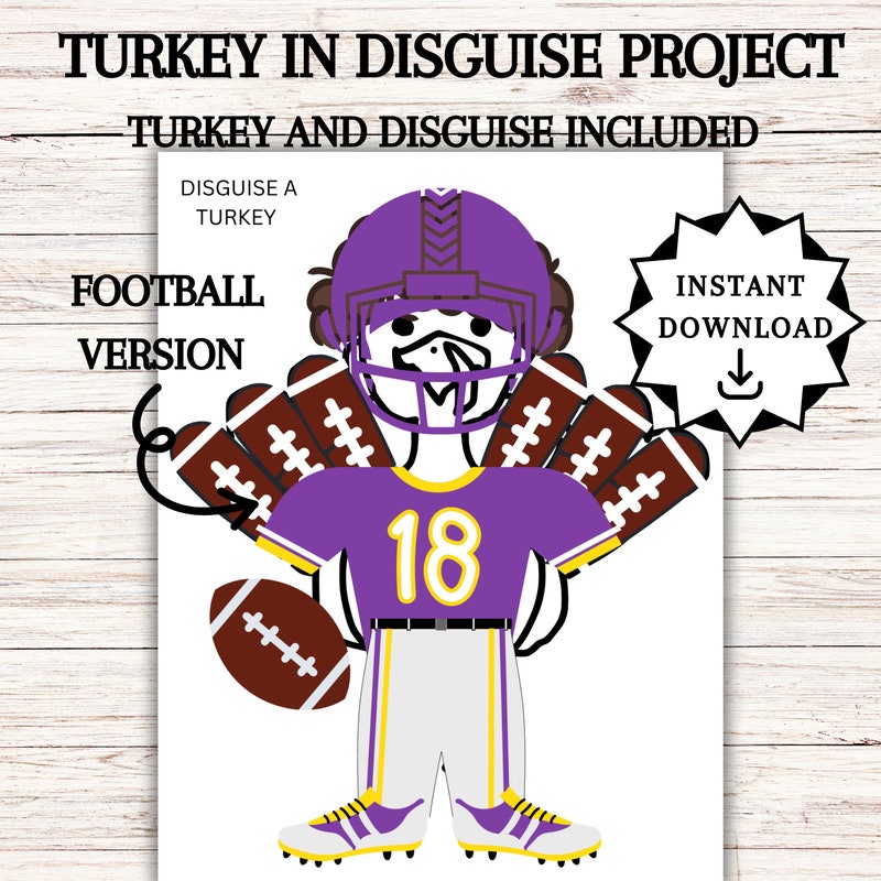 Turkey Football - Etsy