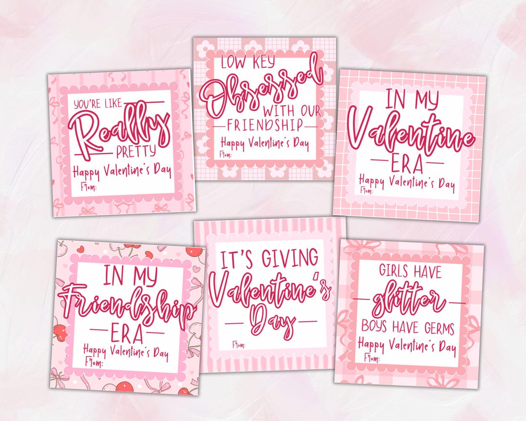 Girl Valentines Day Cards, Tween Valentine Cards, Funny Teenage ...