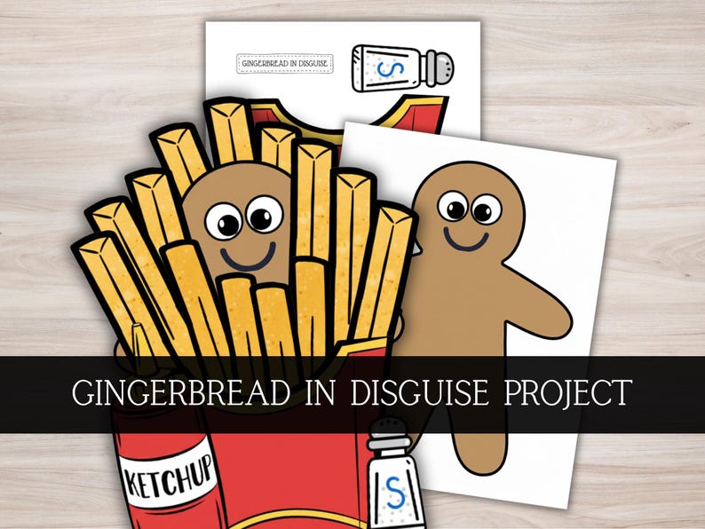 Disguise a Gingerbread Man, Gingerbread in Disguise Printable ...