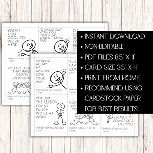 Funny Employee Gift Tags, Employee Appreciation Gift Tags, Funny ...