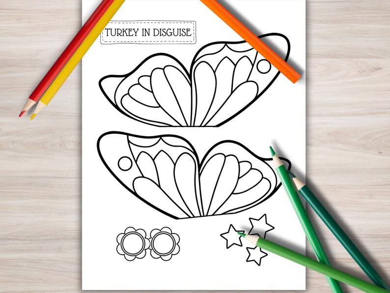 Disguise a Turkey, Turkey in Disguise Printable, Thanksgiving ...