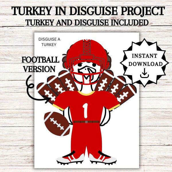 Turkey Football - Etsy