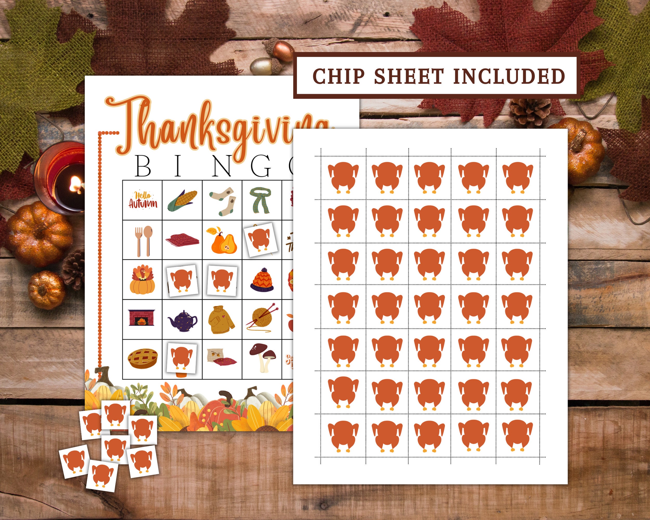 Thanksgiving Bingo, Bingo Cards, Thanksgiving Family Games ...