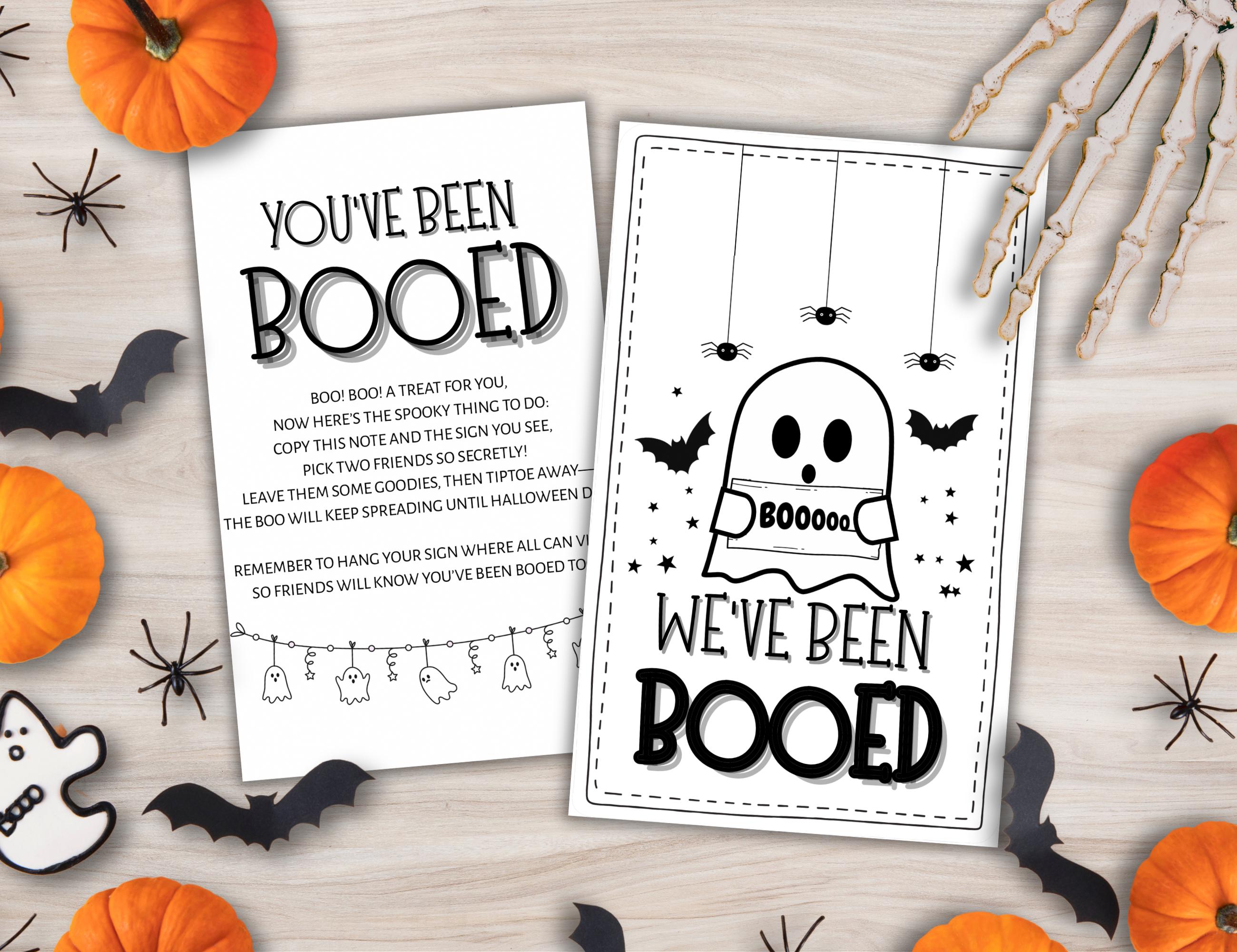 We’ve Been Booed Printable Kit, Neighborhood Boo Game, You’ve Been ...