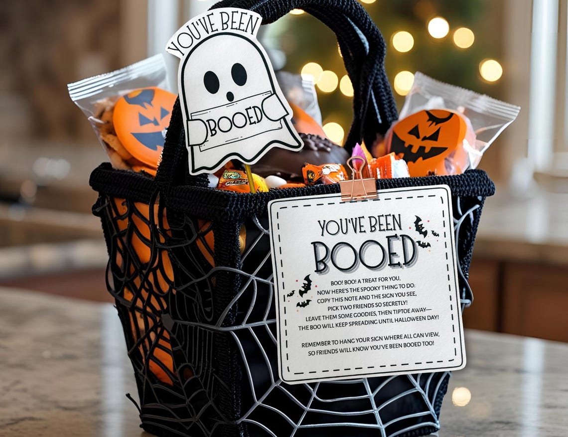 We’ve Been Booed Printable Kit, Neighborhood Boo Game, You’ve Been ...