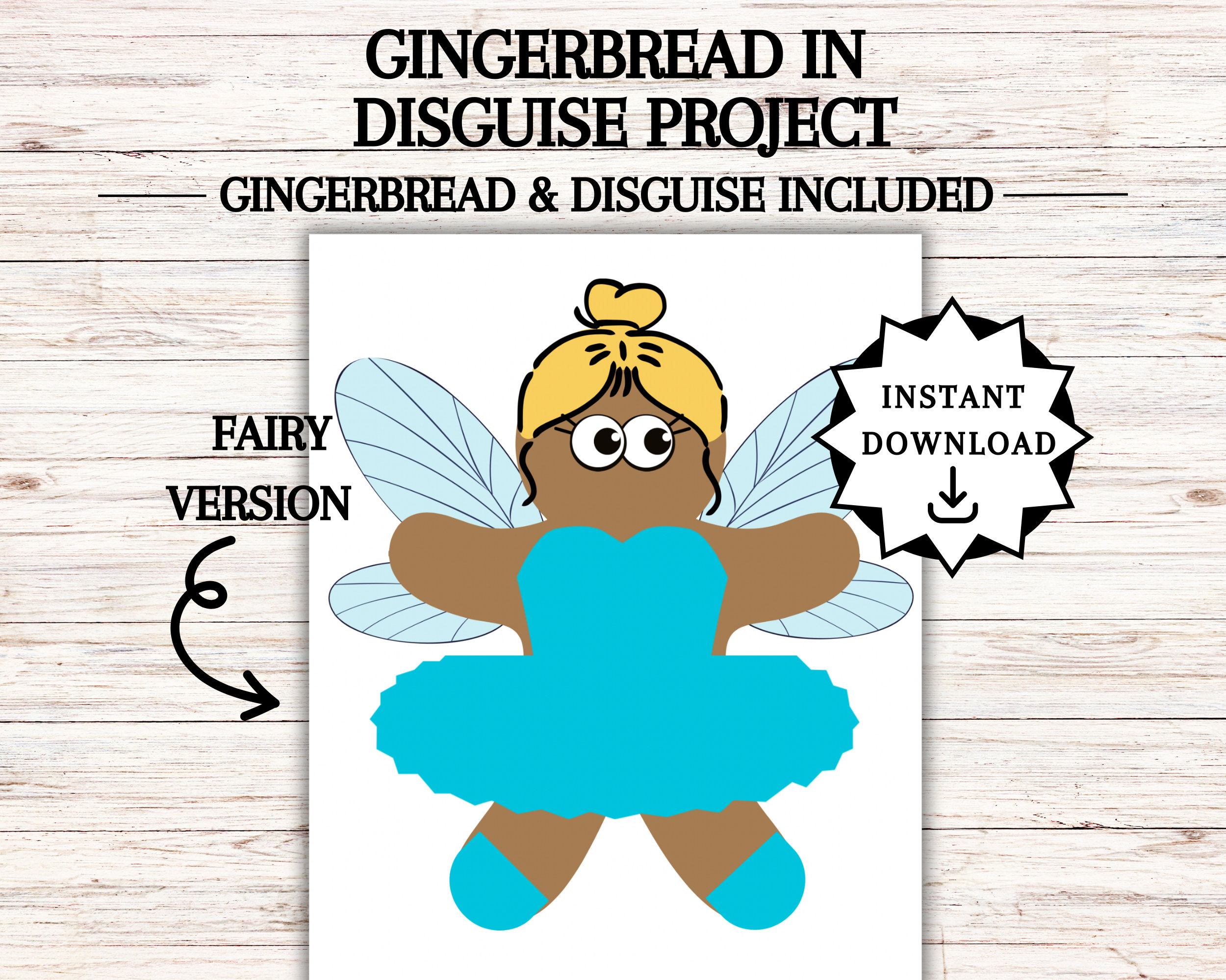 Disguise a Gingerbread Man, Gingerbread in Disguise Printable ...