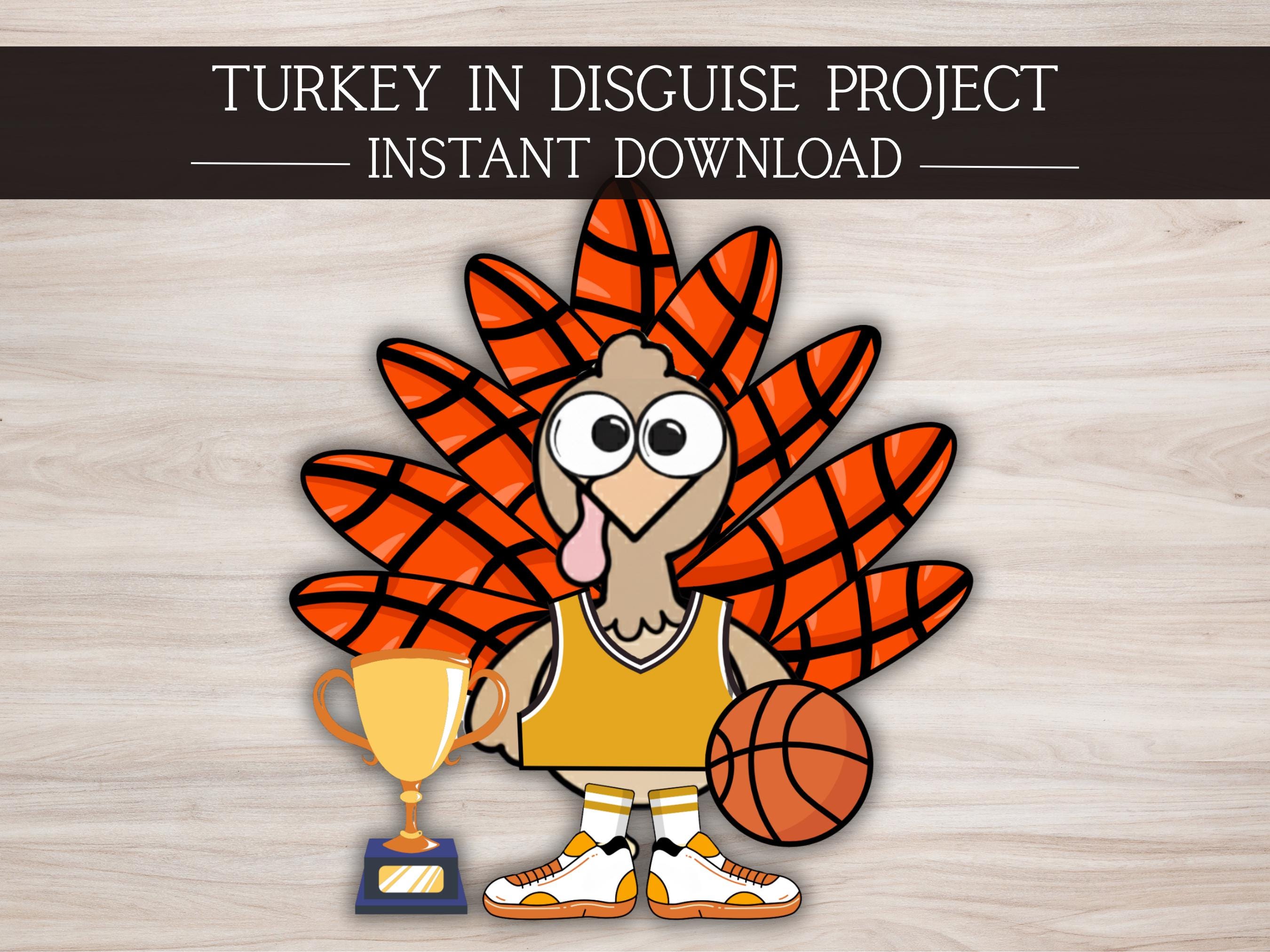 Disguise a Turkey, Turkey in Disguise Printable, Thanksgiving ...