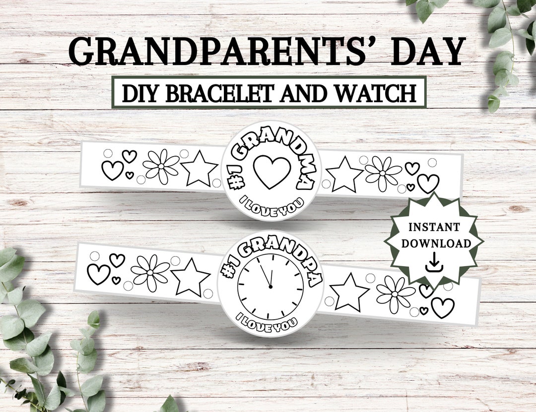 Happy Grandparents' Day, Grandparents' Day Craft, Grandparent's Day ...