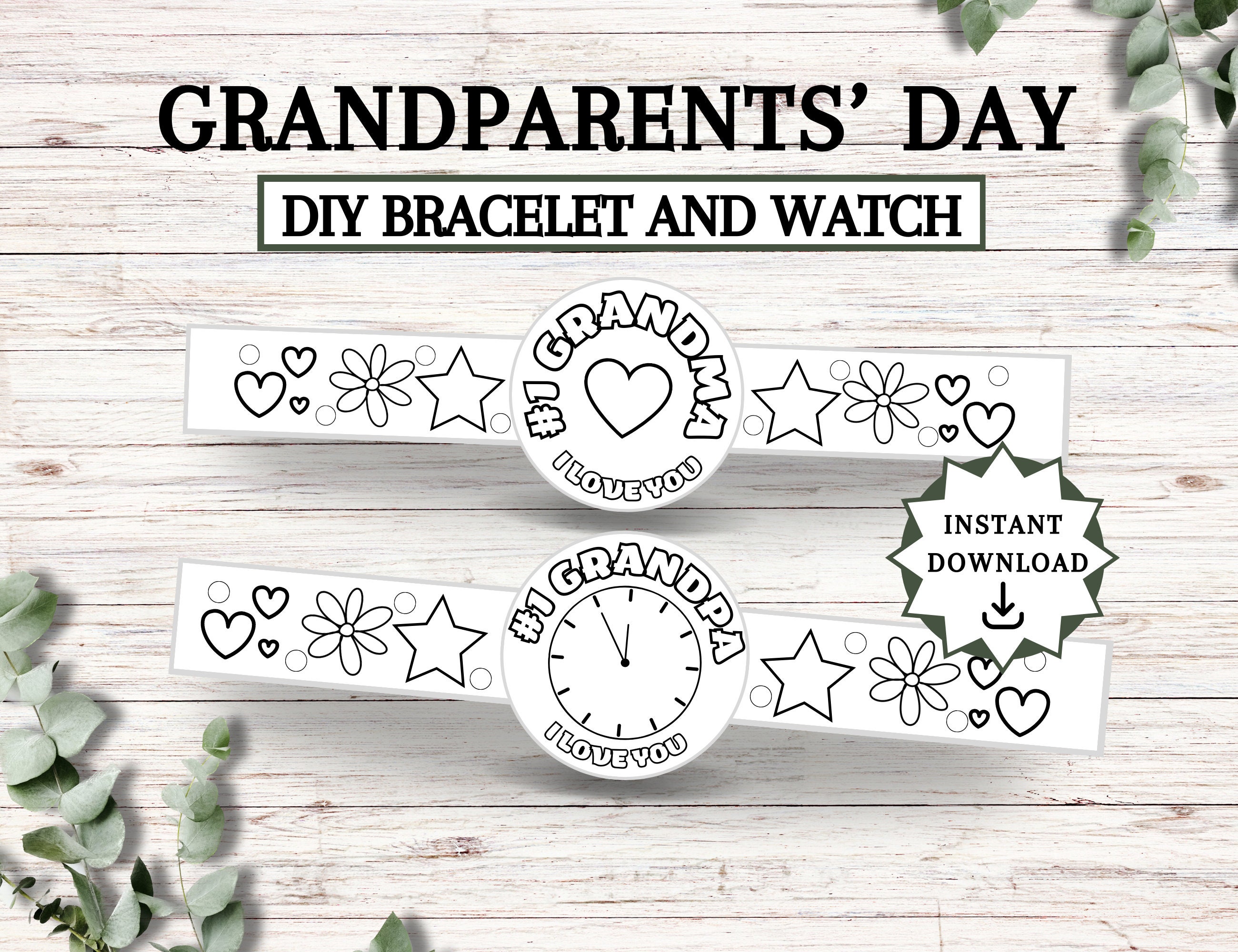 Happy Grandparents' Day, Grandparents' Day Craft, Grandparent's Day ...