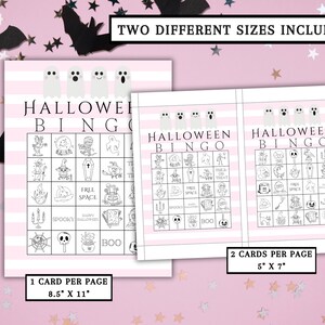 Halloween Bingo Cards, Happy Halloween Bingo, Halloween Bingo for Kids ...