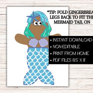 Disguise a Gingerbread Man, Gingerbread in Disguise Printable ...