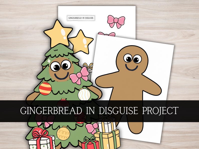 Disguise a Gingerbread Man, Gingerbread in Disguise Printable ...