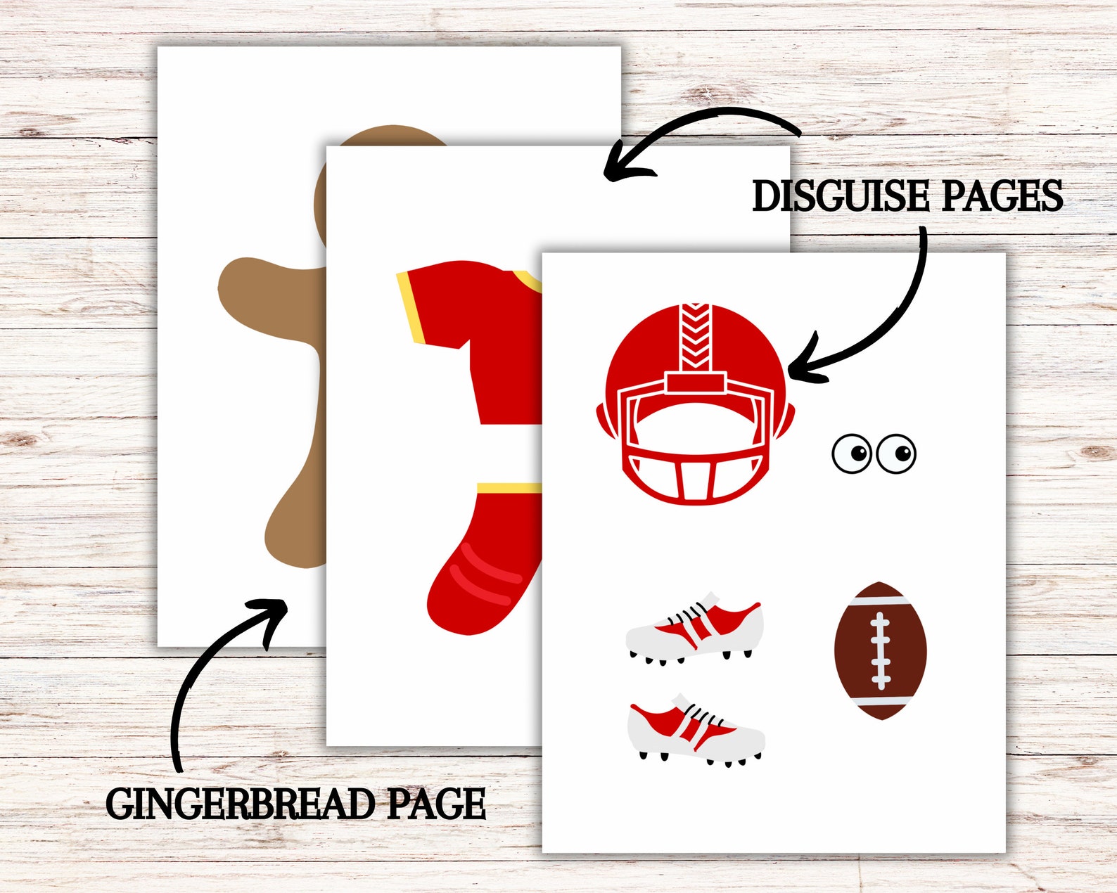 Disguise a Gingerbread Man, Gingerbread in Disguise Printable ...