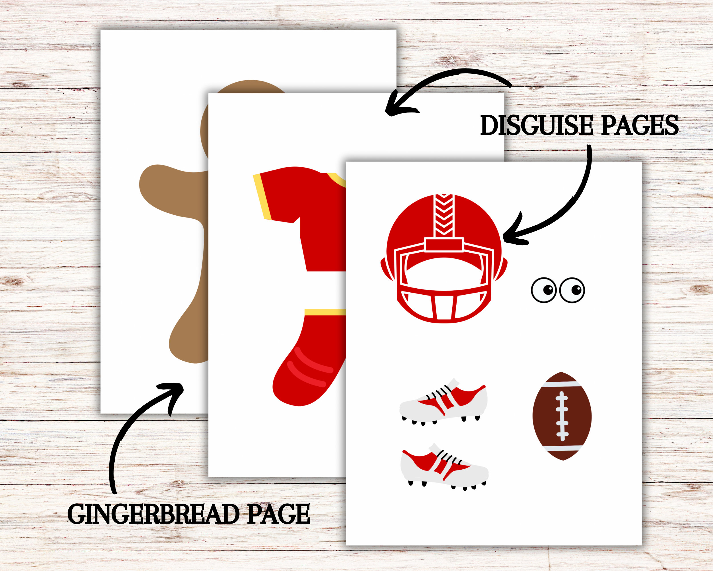 Disguise a Gingerbread Man, Gingerbread in Disguise Printable ...
