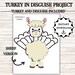 Disguise a Turkey, Turkey in Disguise Printable, Thanksgiving ...