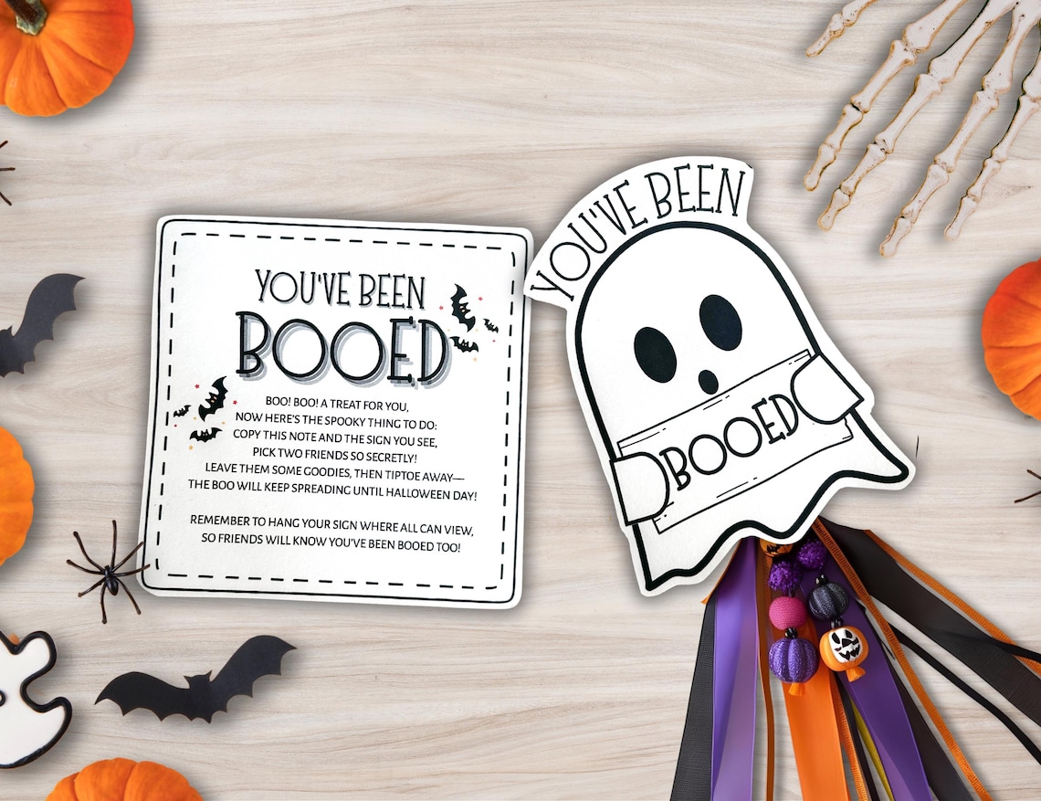We’ve Been Booed Printable Kit, Neighborhood Boo Game, You’ve Been ...