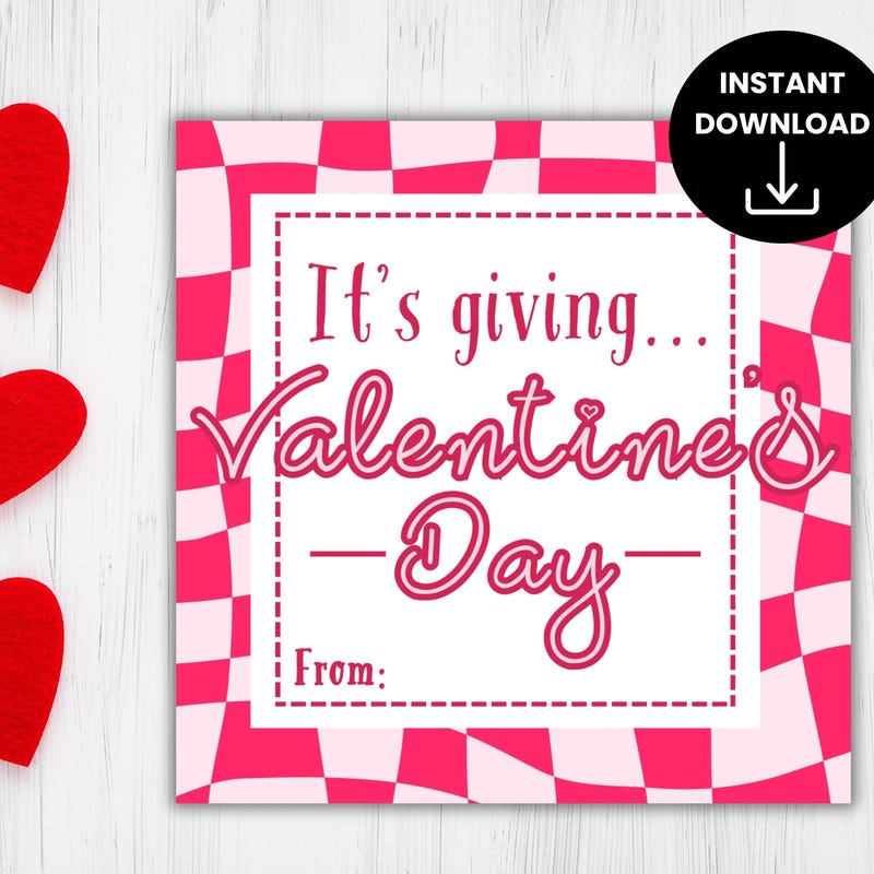 Preppy Valentine Cards - Etsy