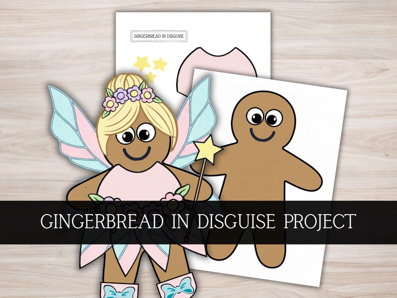 Disguise a Gingerbread Man, Gingerbread in Disguise Printable ...