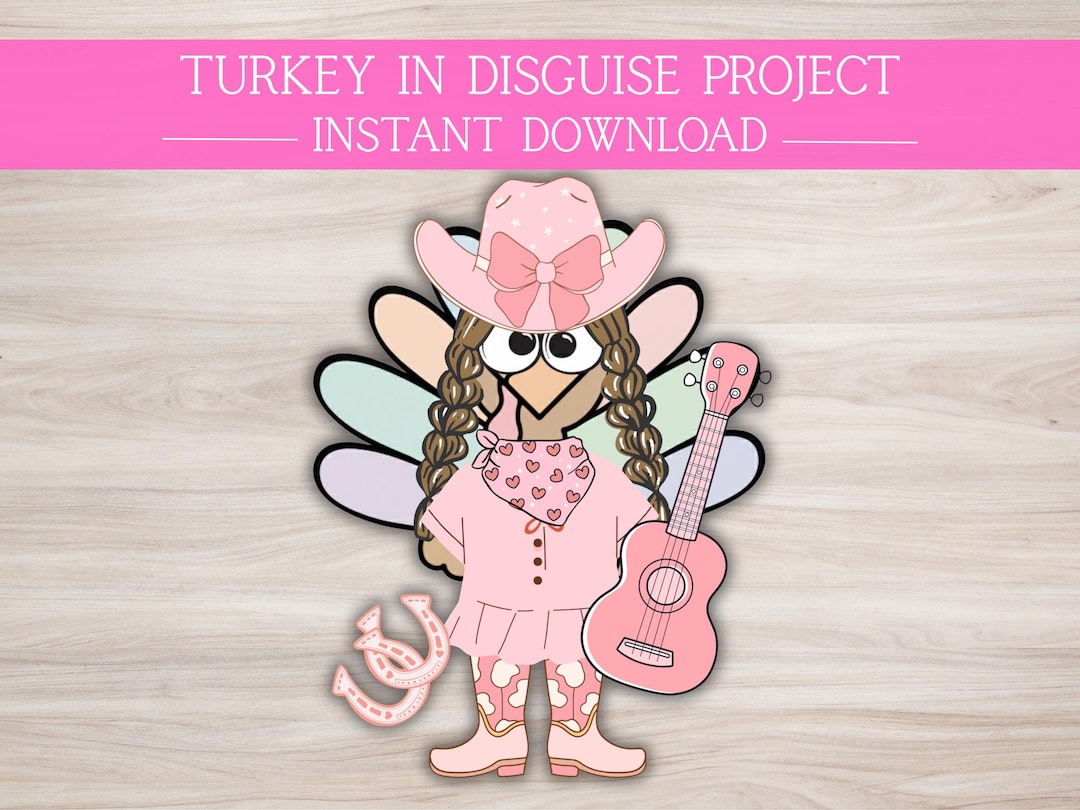 Disguise a Turkey, Turkey in Disguise Printable, Thanksgiving ...