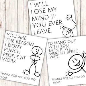 Funny Employee Gift Tags, Employee Appreciation Gift Tags, Funny ...