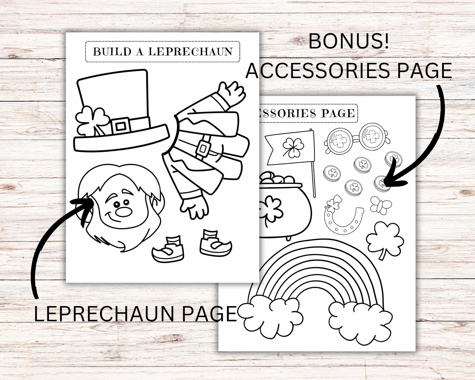 St. Patrick’s Day Leprechaun Craft, Build Your Own Leprechaun Craft ...