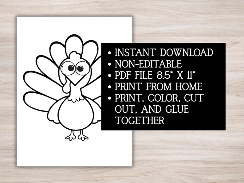 Disguise a Turkey, Turkey in Disguise Printable, Thanksgiving ...