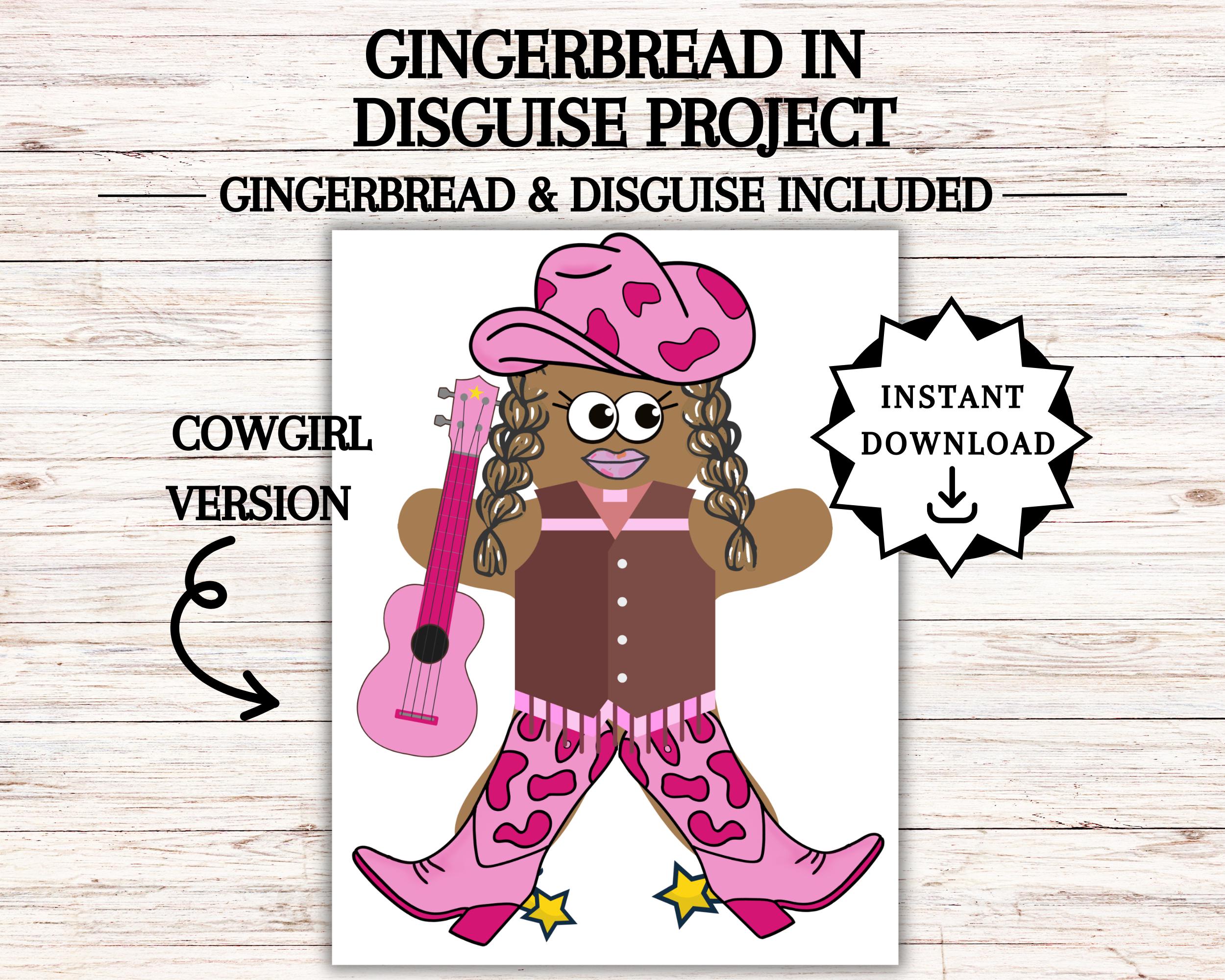 Disguise a Gingerbread Man, Gingerbread in Disguise Printable ...