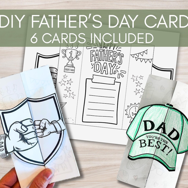 Cute Fathers Day Cards - Etsy