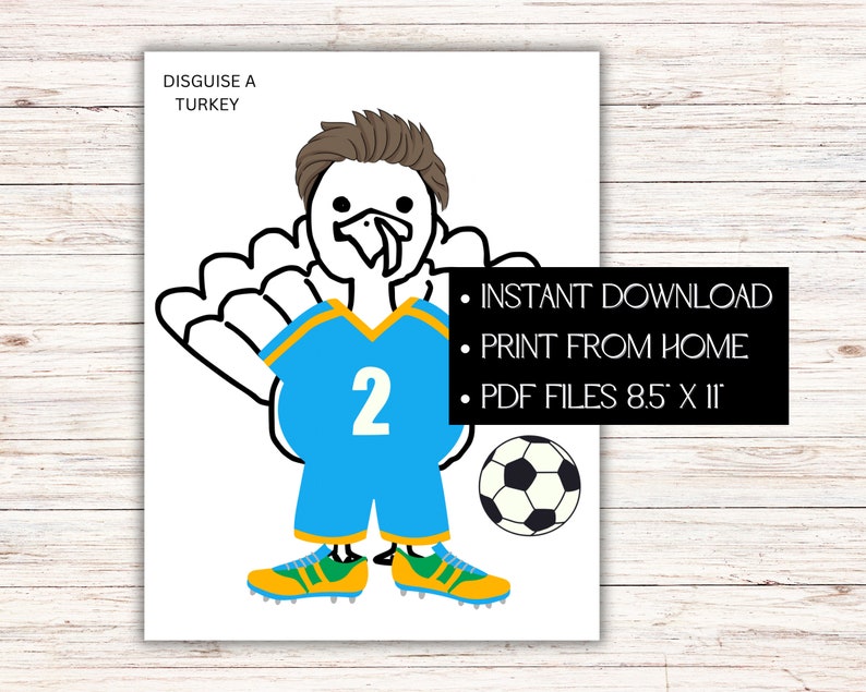 Disguise a Turkey, Turkey in Disguise Printable, Thanksgiving ...