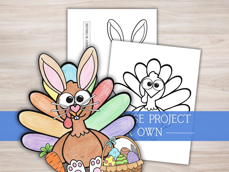Disguise a Turkey, Turkey in Disguise Printable, Thanksgiving ...