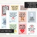 Funny Nurse Appreciation Week Gift Tag, Happy Nurses Week Printable ...